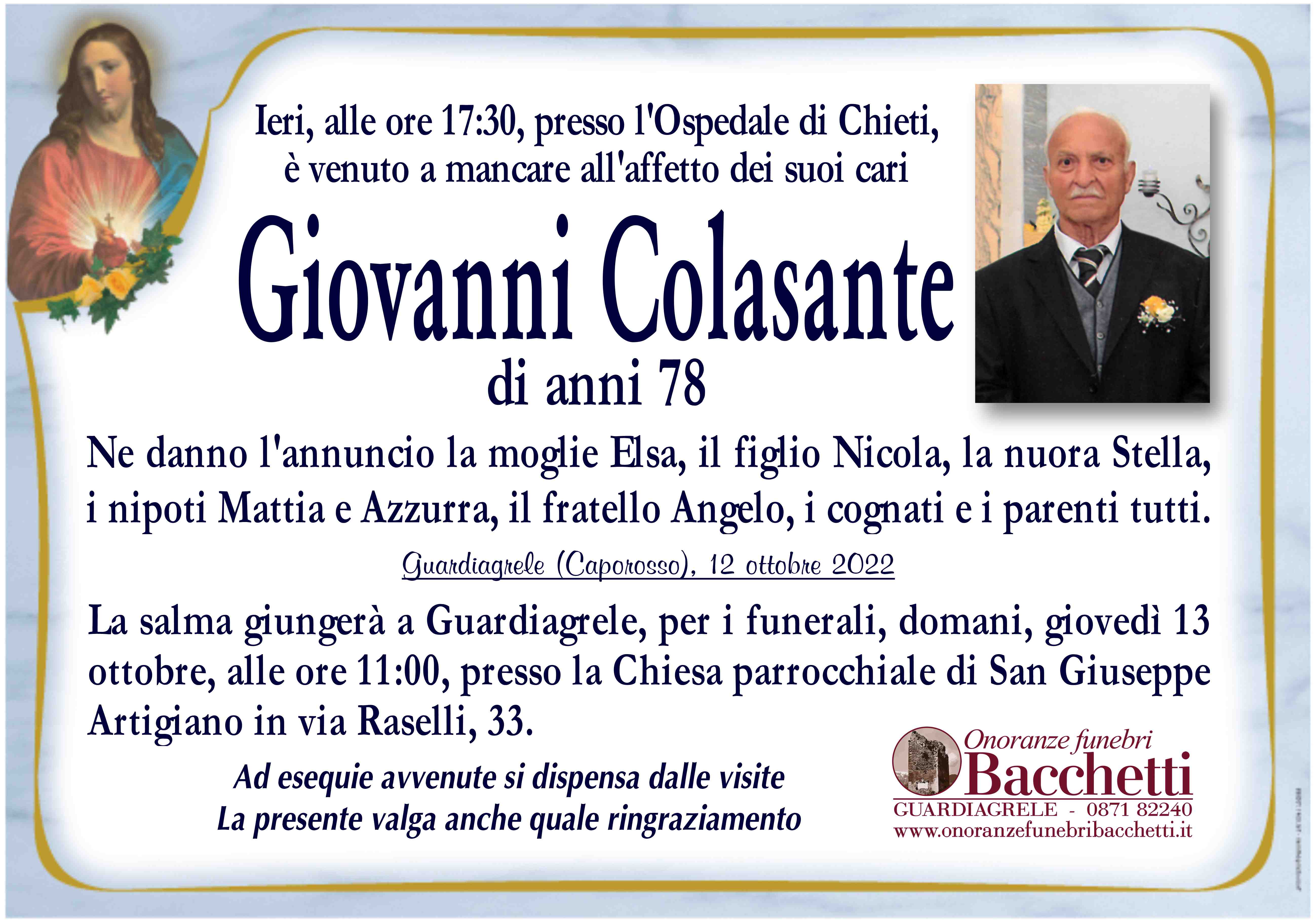 Giovanni colasante