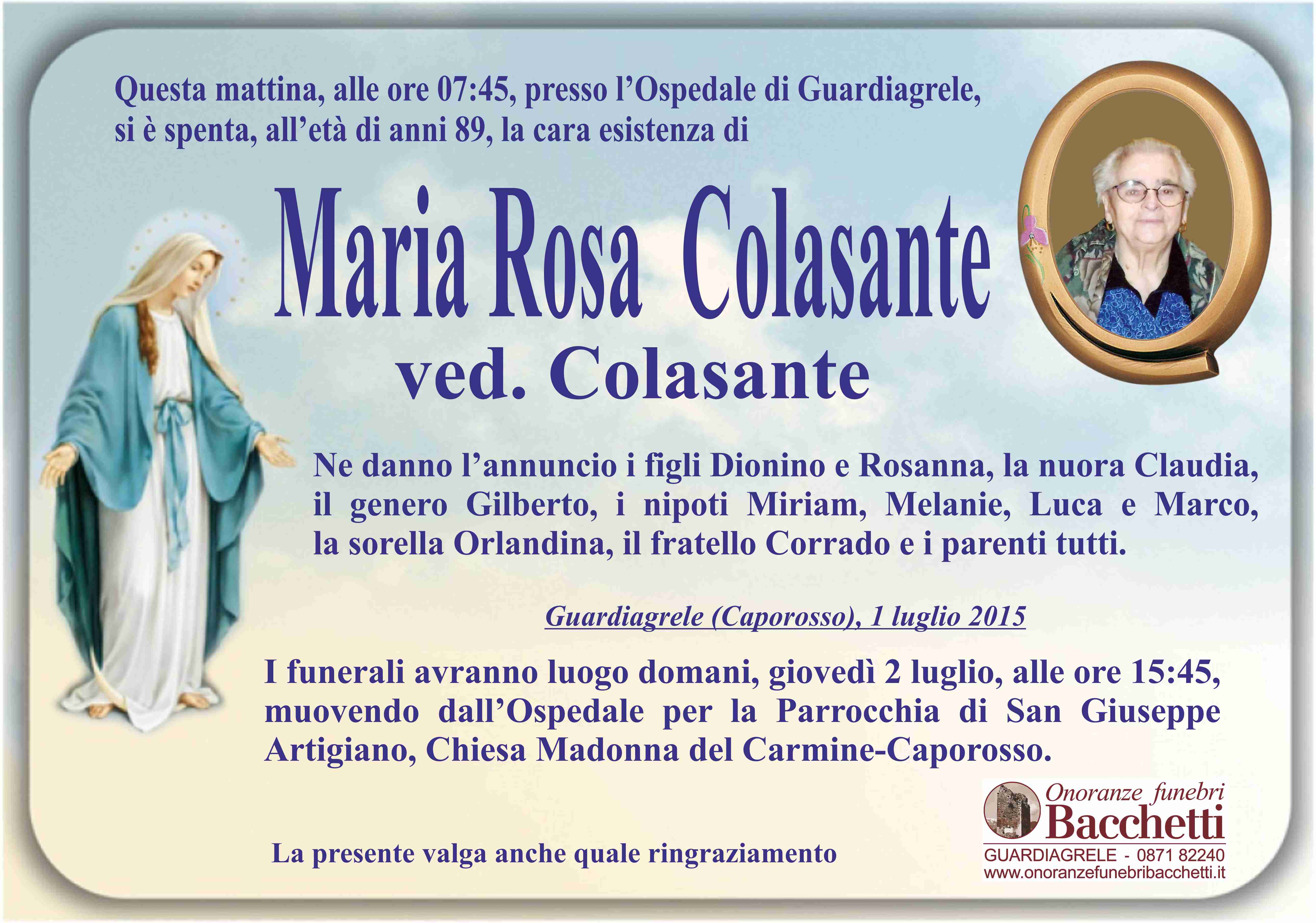 Maria Rosa Colasante